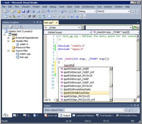Using The Intellisense Features