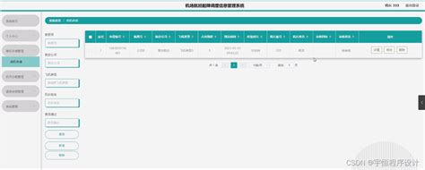 java php node js python机场航班起降调度信息管理系统【2024年毕设】 js机场航班调度 csdn博客