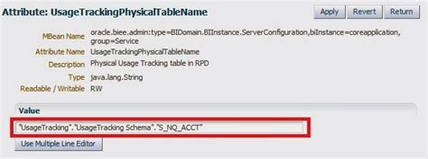 Oracle Business Intelligence Usage Tracking In OBIEE G