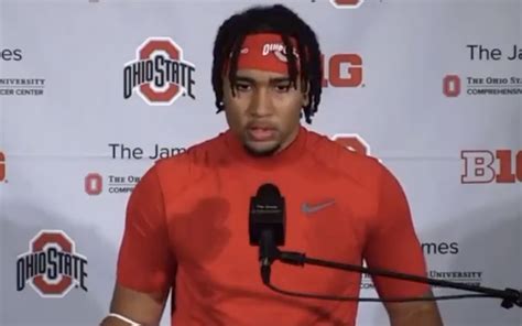 Video Emotional Cj Stroud Postgame Answer Goes Viral The Spun