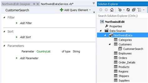 How To Allow Comma Seperated Values For Search Parameter In LightSwitch