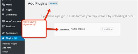 E Signature Add On Folder For Wp E Signature
