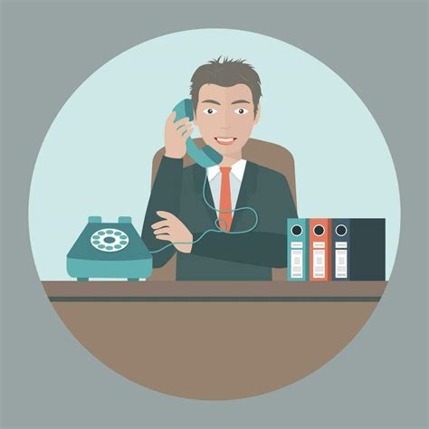 Support Service Concept Technical Support Assistant In Office Flat Vector Illustration