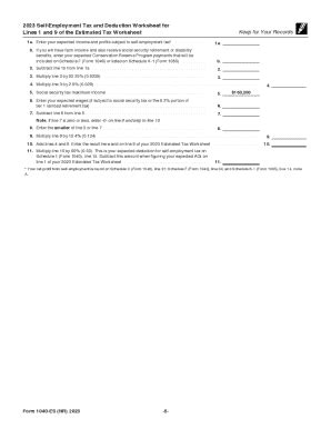 2023 Form 1040 Es Nr Form 1040 Es Nr Us Estimated Tax For