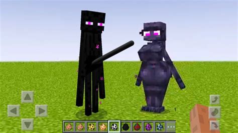 Ender Woman Mod Addon In Minecraft Youtube