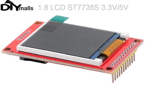 DIYmalls Inch TFT LCD Display Screen Module Wire SPI Interface ST S X W SD Card