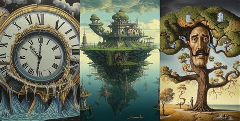 Создать изображение в стиле Сюрреализм с помощью нейросети без промтов — Нейробот