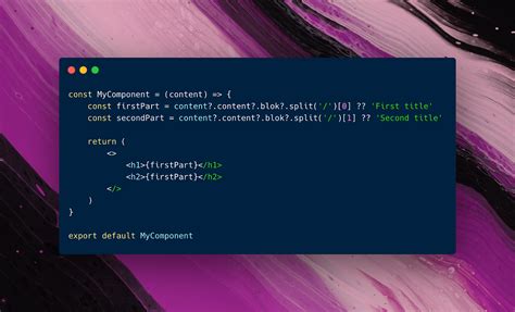 How To Improve React Components With Optional Chaining By Rayray