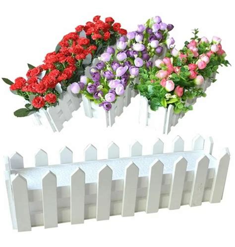 사각플라스틱화분 플라스틱대형화분 빈티지 나무 화분 울타리 식물 바구니 컨테이너 화분홈 가든 웨딩 장식야채 작 티몬