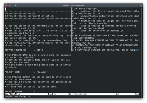 Scrolling Viewport With Two Vertical Splits Corrupts The Display · Issue 16300 · Neovimneovim