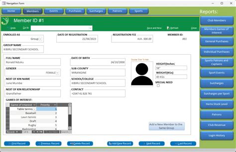 Kcse Computer Project 2023 Maringo Sports Club System Uzima