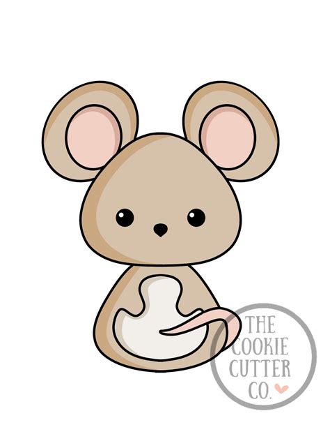 Mouse Full Body Cookie Cutter The Cookie Cutter Co