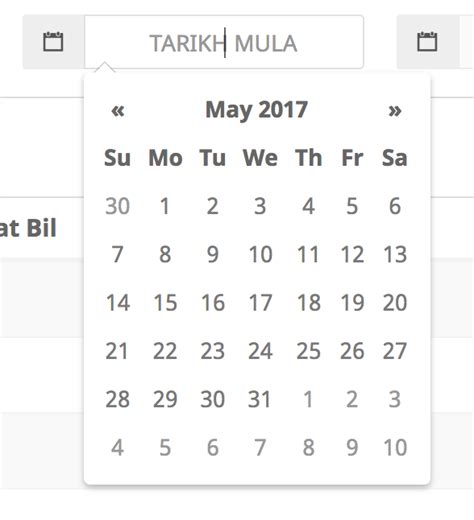 Header Menu Blocks Datepicker Display Stack Overflow