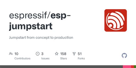 GitHub Espressif Esp Jumpstart Jumpstart From Concept To Production