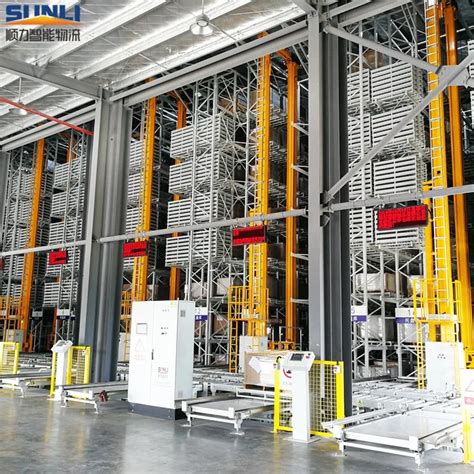 Asrs Automatic Storage Racking System Heavy Duty Stacker Crane For Warehouse Stacker Crane And
