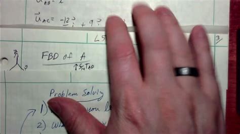 Statics Lecture 5 Part 3 Example Youtube