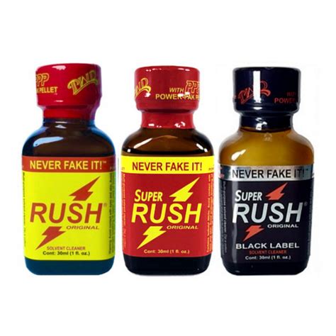 Rush Original Super Rush Rush Black Label 30ml Bulk Pack Usa Poppers