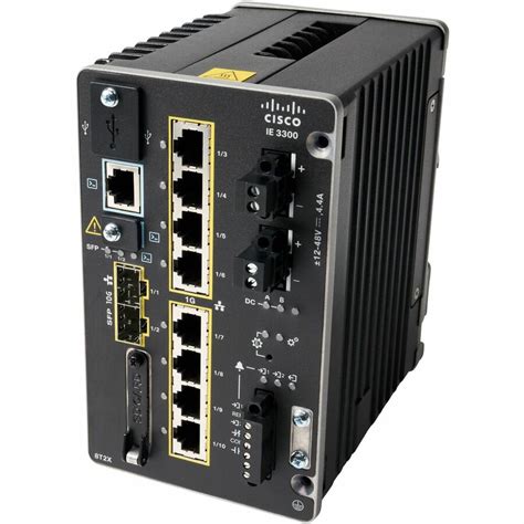 Cisco Ie 3300 8t2s E Catalyst Ie 3300 8t2s Rugged Switch