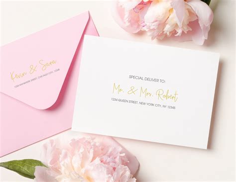 Free Envelope Address Templates Edit Online Wordlayouts
