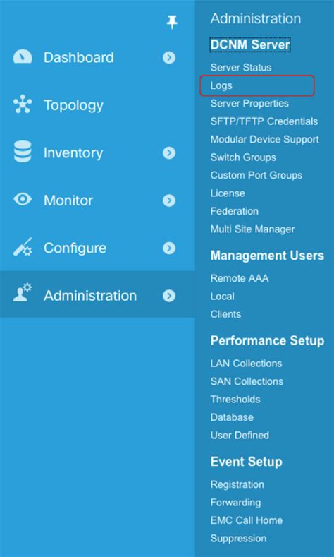 Guide To Collecting Data Center Network Manager Dcnm Tech Supports Cisco Community