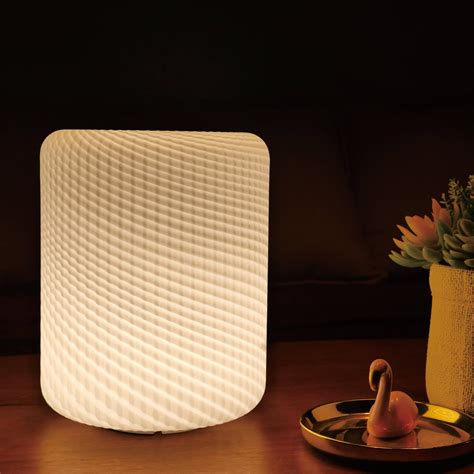 Hisoon Design Dining Table Livingroom Bedside Garden Glass Rechargeable