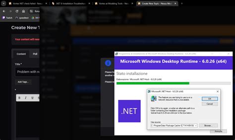 Problem With Nexus Check Failed Mod But Donthave Error Shows