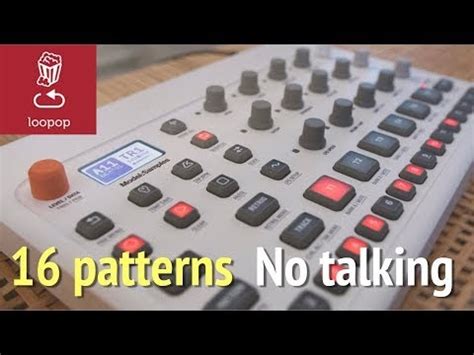 MATRIXSYNTH Elektron Model Samples All 16 Factory Patterns No Talking