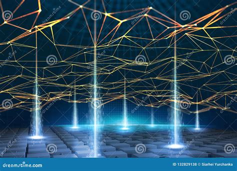 Big Data Processing Technology Storage And Analysis Capturing Digital Information Vector