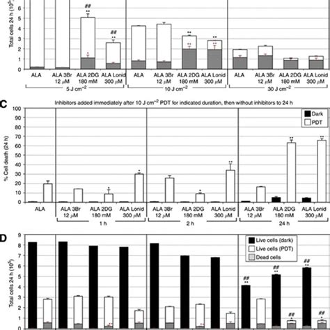 Effect Of Different Light Doses And Inhibitor Application Times On Download Scientific Diagram