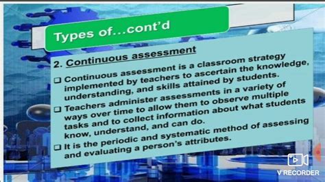 Continuous Assessment Form At Tia Thomas Blog