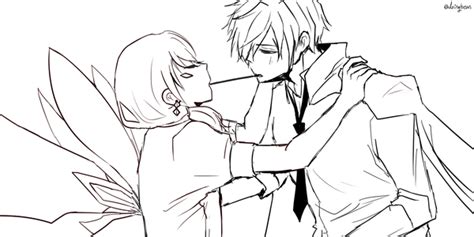 [명짜]님 [나예]님 러프 컨펌 2 커미션 과정 정리합니다