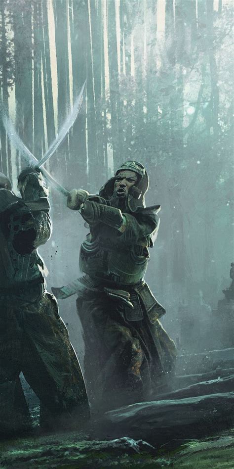 Завантажити шпалери на робочий стіл ПК Самурай Фантазія безкоштовно 1533701