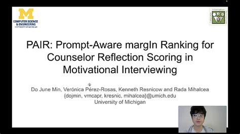 Underline Pair Prompt Aware Margin Ranking For Counselor Reflection