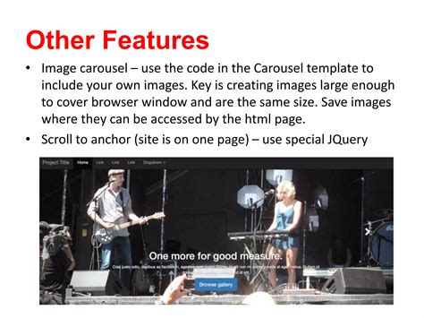 Bootstrap Web Development Framework Ppt Free Download