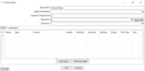 Latitude Longitude Pentaho Di Combine Two Column In One Stack Overflow