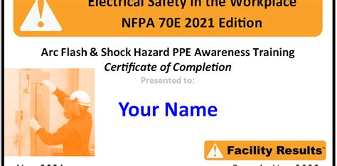 Nfpa 70e Training Requirments