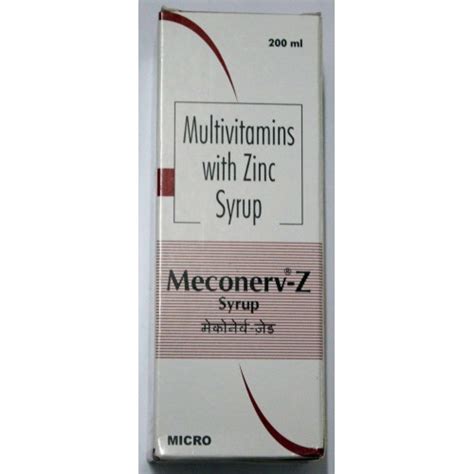 Meconerv Z Syrup 200ml Order From