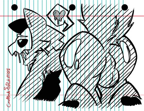 Becoming A Dark Latex Wolf Sketch By CoreMindsDark Hentai Foundry