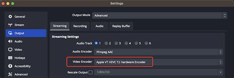 Srs How To Push Hevc Via Rtmp By Obs Srs