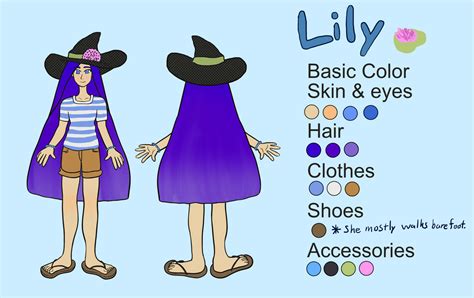 Lily Reference By Blazerunner16 On Deviantart