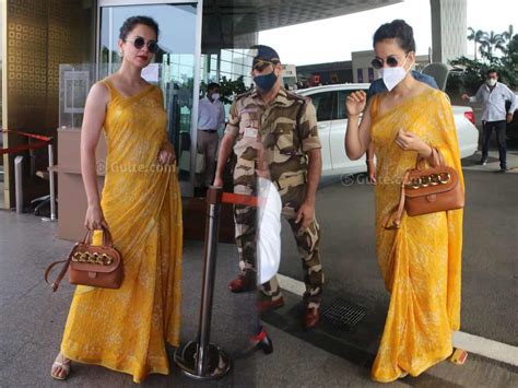 Kangana Ranaut Is A True Boss Lady In A Classic Saree Look