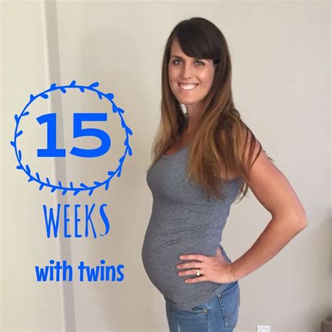 Twin Pregnancy Bumpdate 15 17 Weeks Fitness Fatale