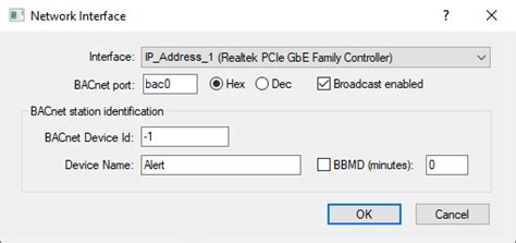 Bacnet Bacnet Network Configuration Micromedia International Support