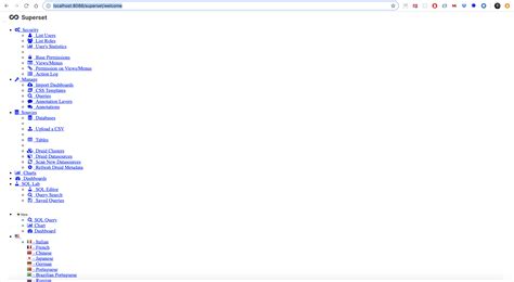 Docker Image Serves No Css Issue Apache Superset Github