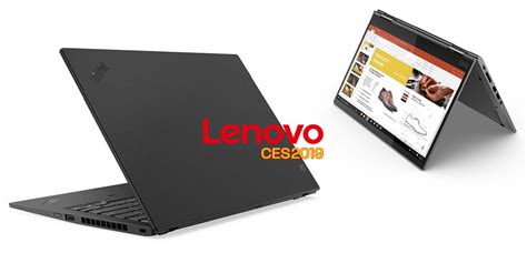 CES 2019 Lenovo Introduces New ThinkPad And ThinkVision Hardware