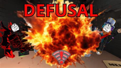 2 Troxas Se Explodindo Por NÃo Saber O CÓdigo Roblox Defusal Youtube