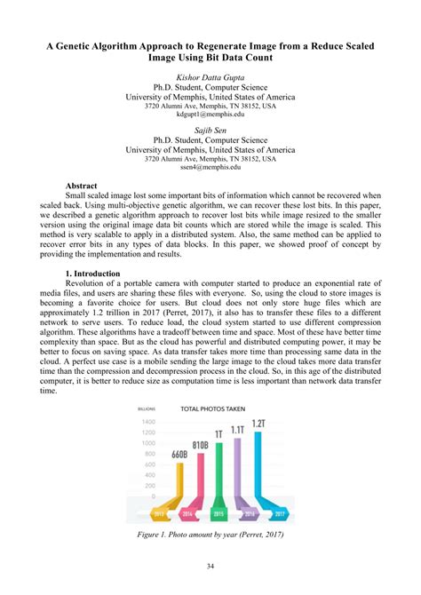 pdf a genetic algorithm approach to regenerate image from a reduce
