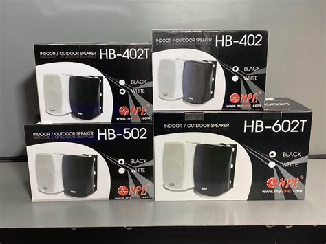 Npe Hb Series ลำโพงติดตั้งเสียงตามสาย 180w