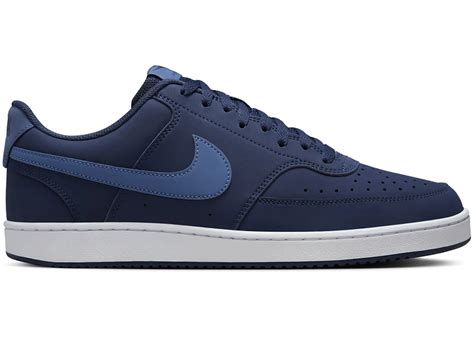 Nike Court Vision Low Midnight Navy White Mystic Navy Mens Hm6193