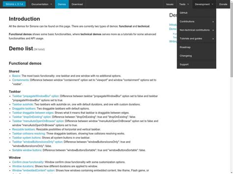 Simone A Powerful Javascript Window Manager